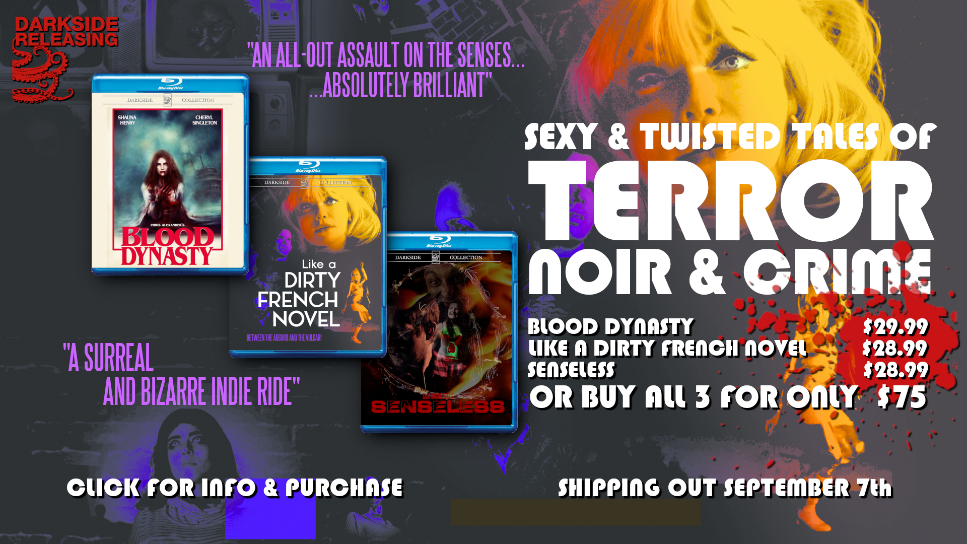 New Tales from Darkside Releasing on Sept. 7th, 2022 – DARKSIDE RELEASING